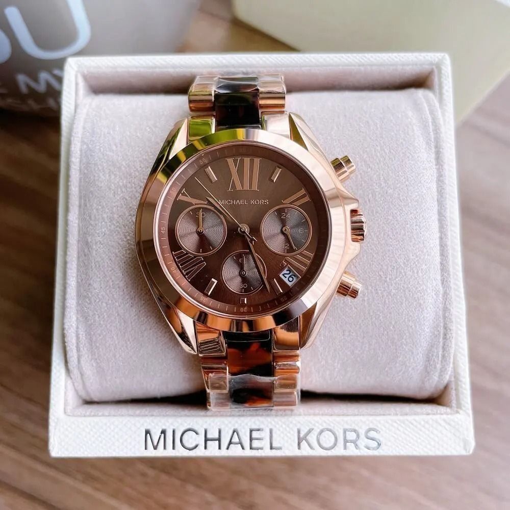 🎁 NEW YEAR SALE 🎁 Michael Kors MK5944 Women's Bradshaw Rose Gold - MK ...