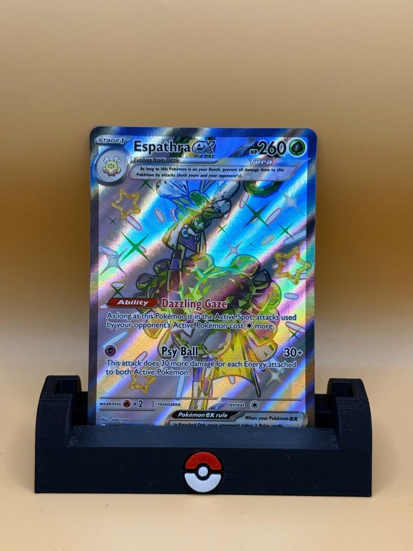 Ultra Rare | Espathra ex 214/091 | Paldean Fates (PAF) | English | LX ...