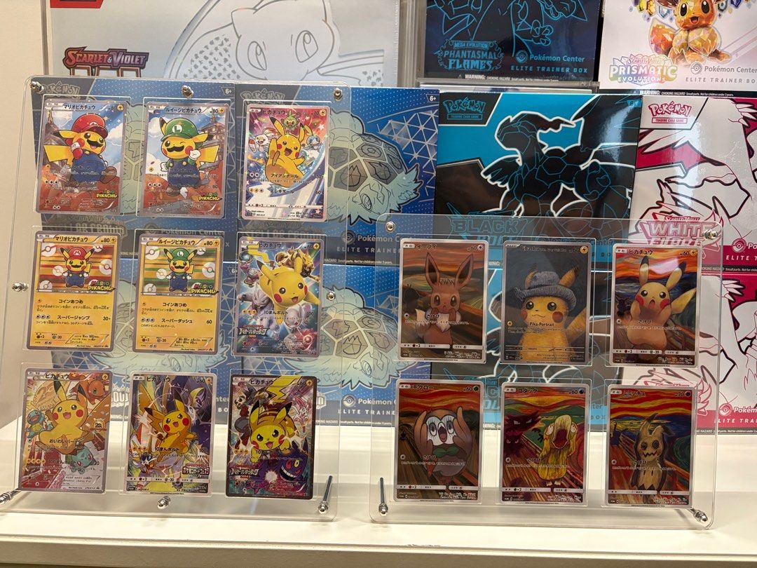 [Acrylic Display Stand] Pokemon Card Collection, Hobbies & Toys, Toys ...