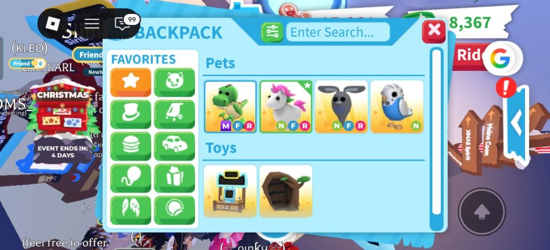 Adopt Me Pets - Mega Fly Ride T-Rex, Neon Unicorn, and More!, Video ...