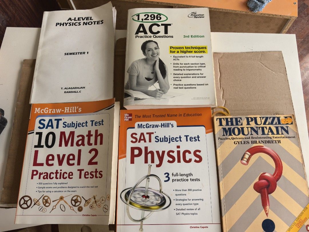 A-Level Physics Notes, ACT Practice Questions, SAT Subject Tests ...