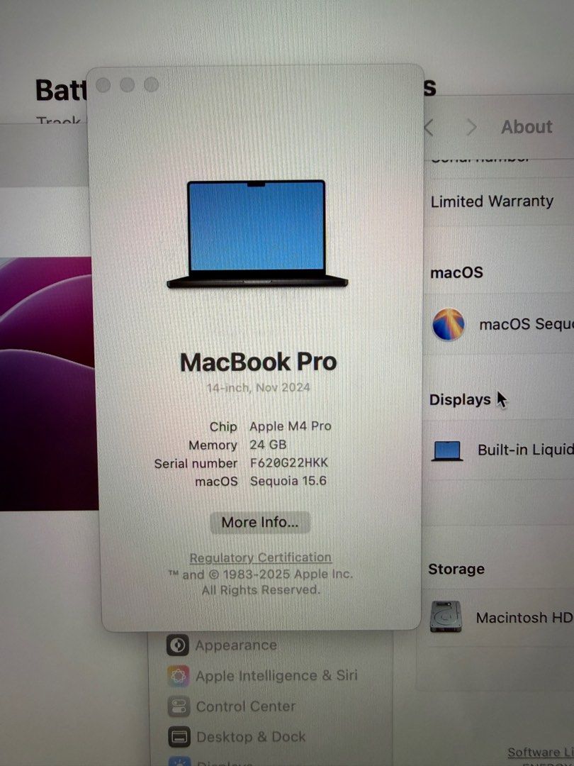 Apple MacBook Pro 14-inch M4 Pro (2024), Computers & Tech, Laptops ...