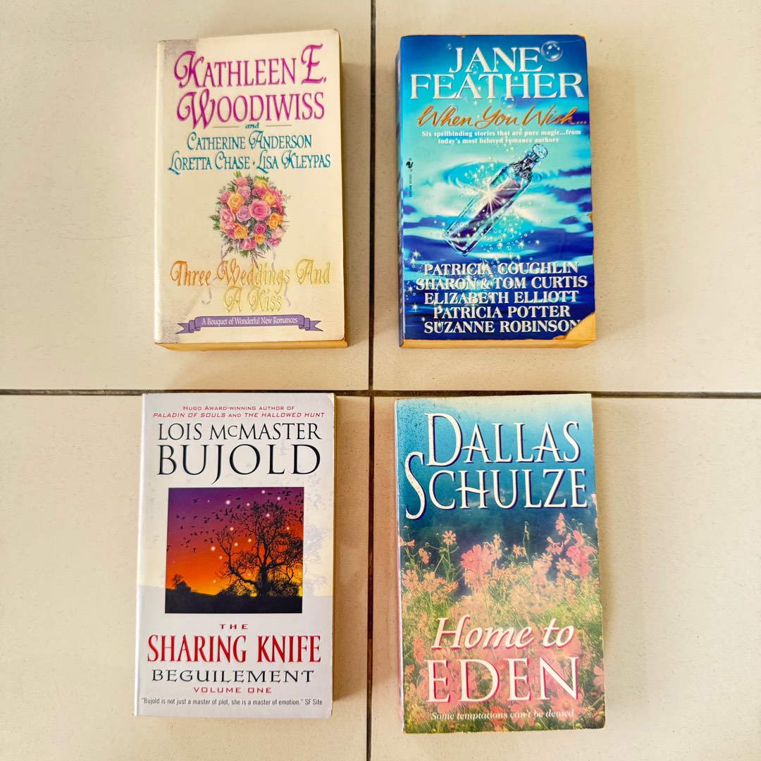 Assorted Paperback Books - Romance & Fantasy, Hobbies & Toys, Books ...