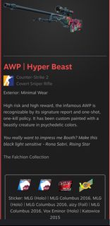 AWP HYPER BEAST FT FIELD TESTED CS2 SKINS KNIFE ITEMS CSGO COUNTER ...