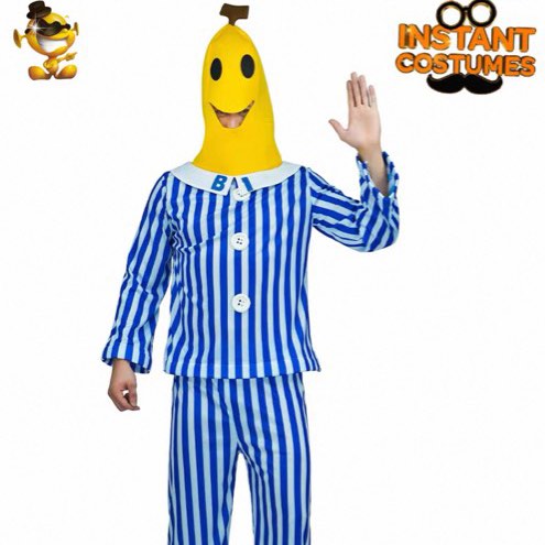Banana in Pyjamas costume / Party / Funny / Halloween, Hobbies & Toys ...