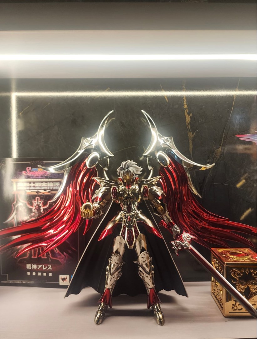 Bandai 聖闘士星矢 聖衣神話EX 戰神 教皇阿 瑞斯 God of War Ares Saintia Sho 翔子 全新 日版, 興趣及 ...