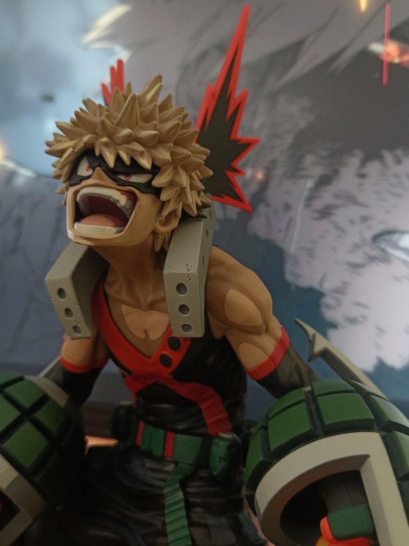 Banpresto BWFC X SMSP 2D My Hero Academia Katsuki Bakugo Figure ...