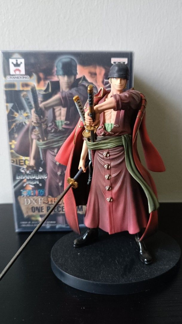 Banpresto DXF The Grandline Men Roronoa Zoro Figure Z Film, Hobbies ...