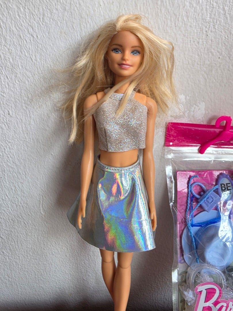 Barbie Doll with Accessories, Hobbies & Toys, Toys & Games on Carousell