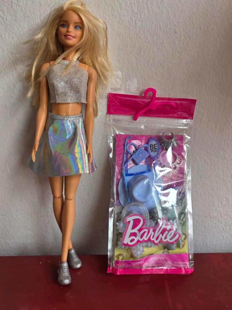 Barbie Doll with Accessories, Hobbies & Toys, Toys & Games on Carousell