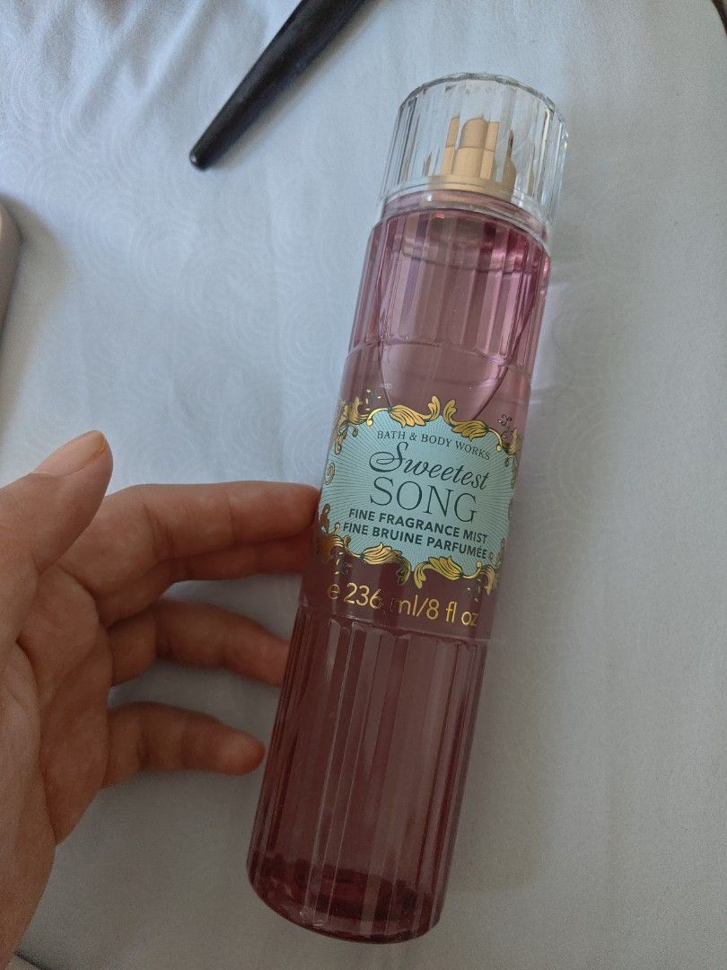 Bath & Body Works Sweetest Song Fine Fragrance Mist, Beauty & Personal ...