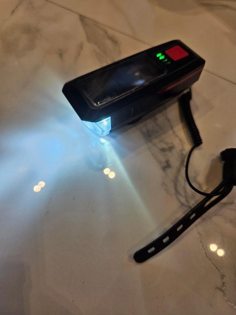 Bike Light and Electronic Bell, Sports Equipment, Bicycles & Parts ...