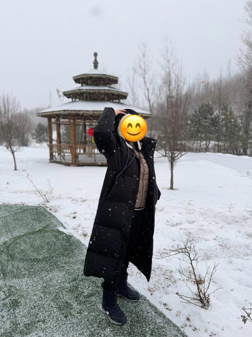 Black Long Down Coat - Harbin Winter Ready!, Women's Fashion, Coats ...