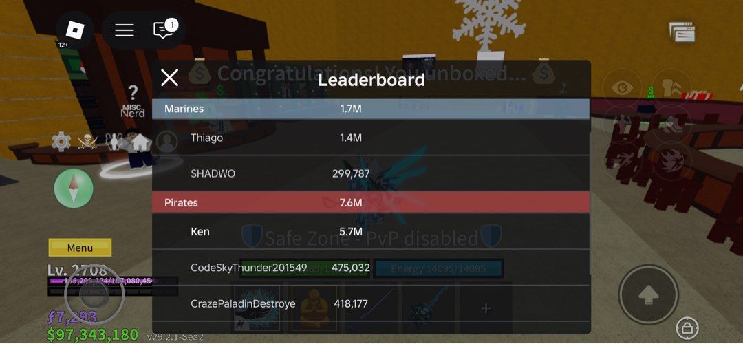 Blox Fruits Account - Yama, Dark Blade, Buddha, Dragon, Video Gaming ...