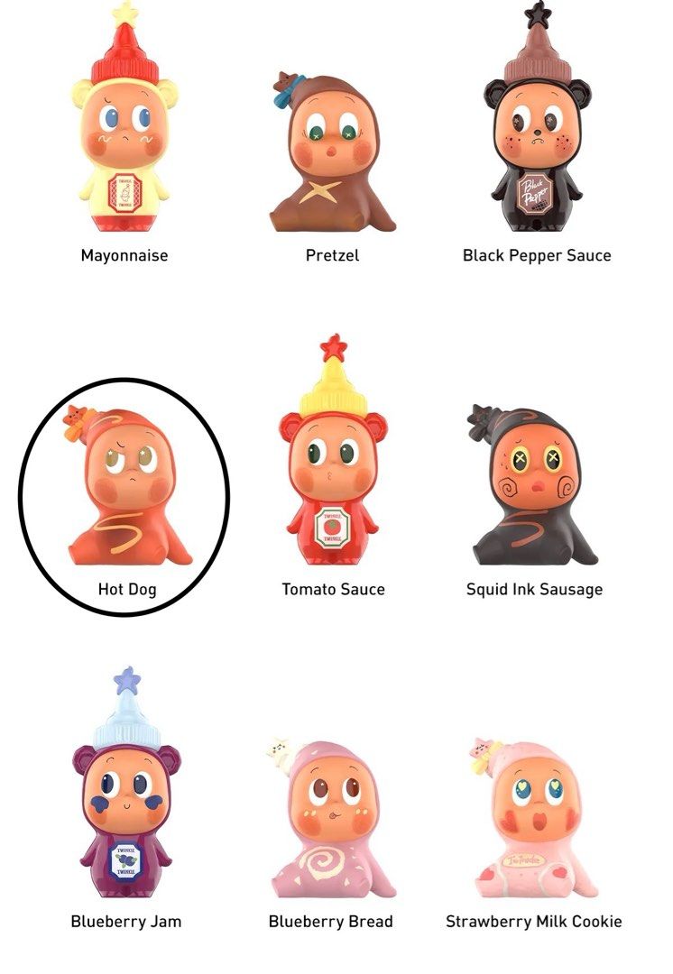 (BNIF) Popmart Twinkle Twinkle Create Your Taste Series - Hot Dog 🌭 ...