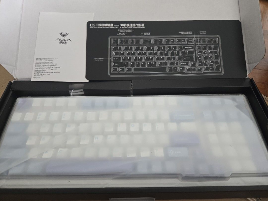 [Brand New Condition] AULA F99 Blue Moon Mechanical Keyboard | TTC ...