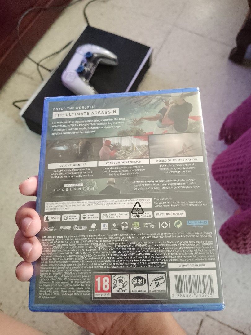 Brand New PS5 game, Playstation 5 Hitman - World of Assassination ...