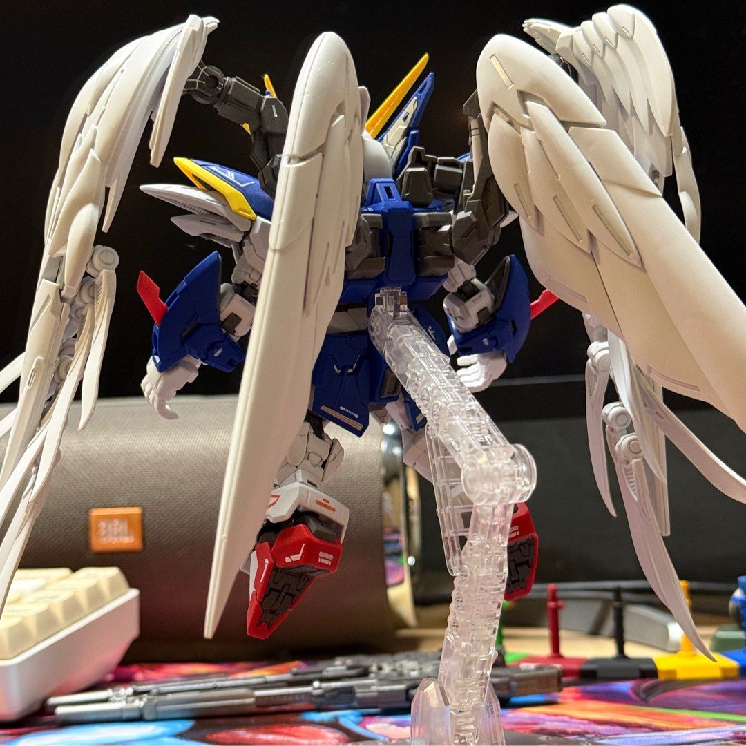 BUILT MGSD Wing Gundam Zero Custom EW, Hobbies & Toys, Toys & Games on ...