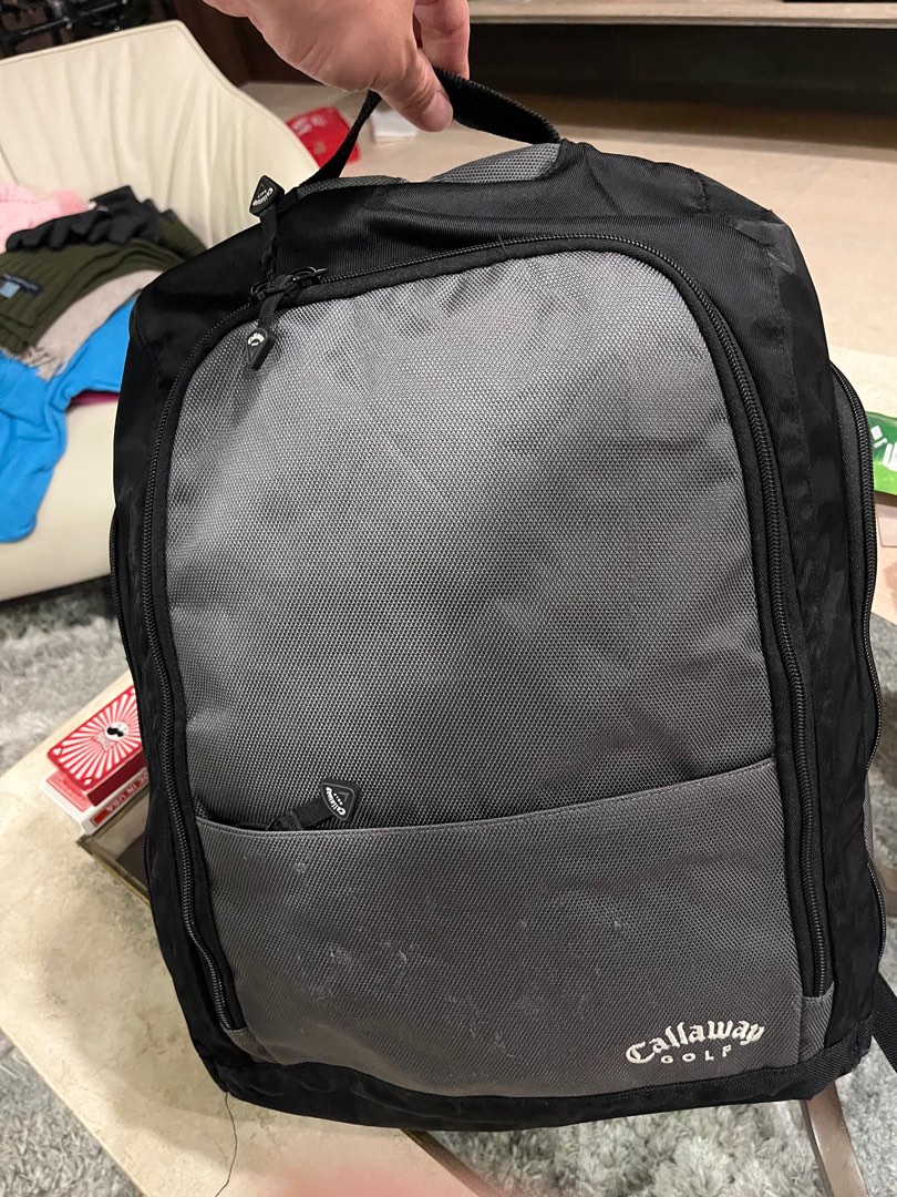 Callaway Golf Backpack - Black and Grey, Men's Fashion, Bags, Backpacks ...