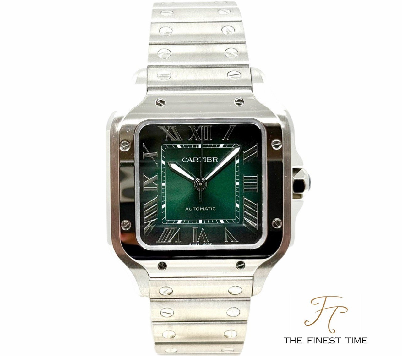Cartier Santos de Cartier WSSA0061 Green Medium _ Dec 2025, Luxury ...