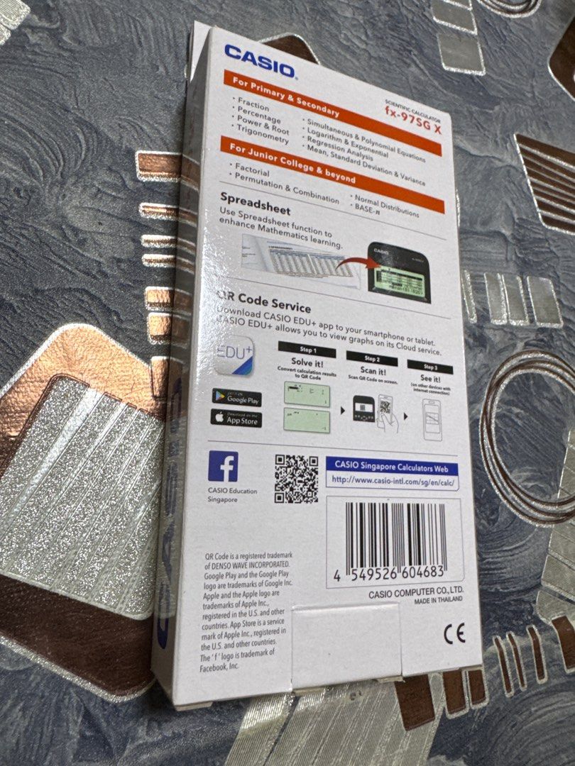 Casio fx-975G X Scientific Calculator, Hobbies & Toys, Stationery ...