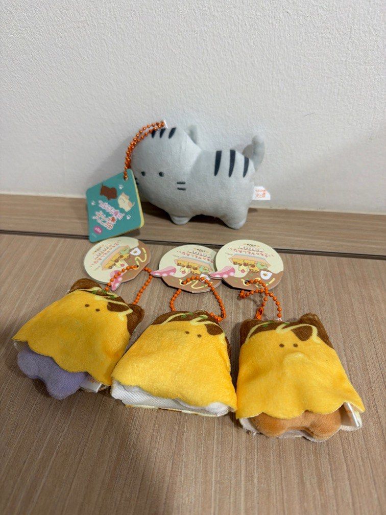 BN Cute keychain plushies from fun claw, Hobbies & Toys, Toys & Games ...