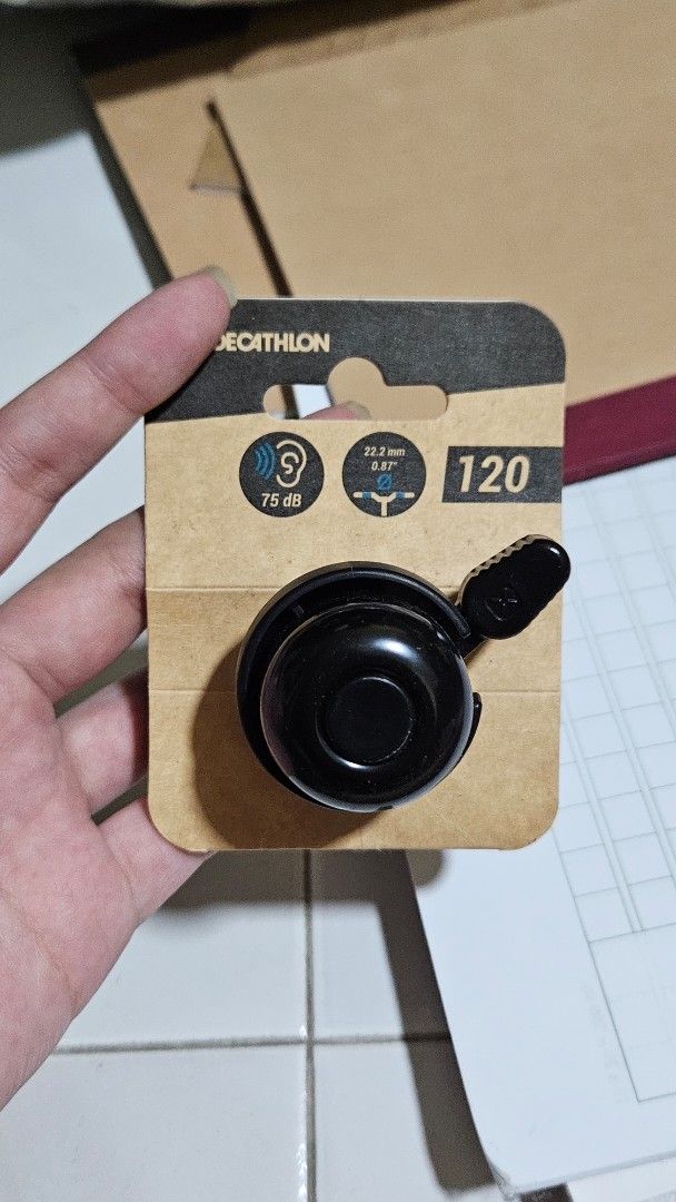 Decathlon Bike Bell - Black, Sports Equipment, Bicycles & Parts, Parts ...