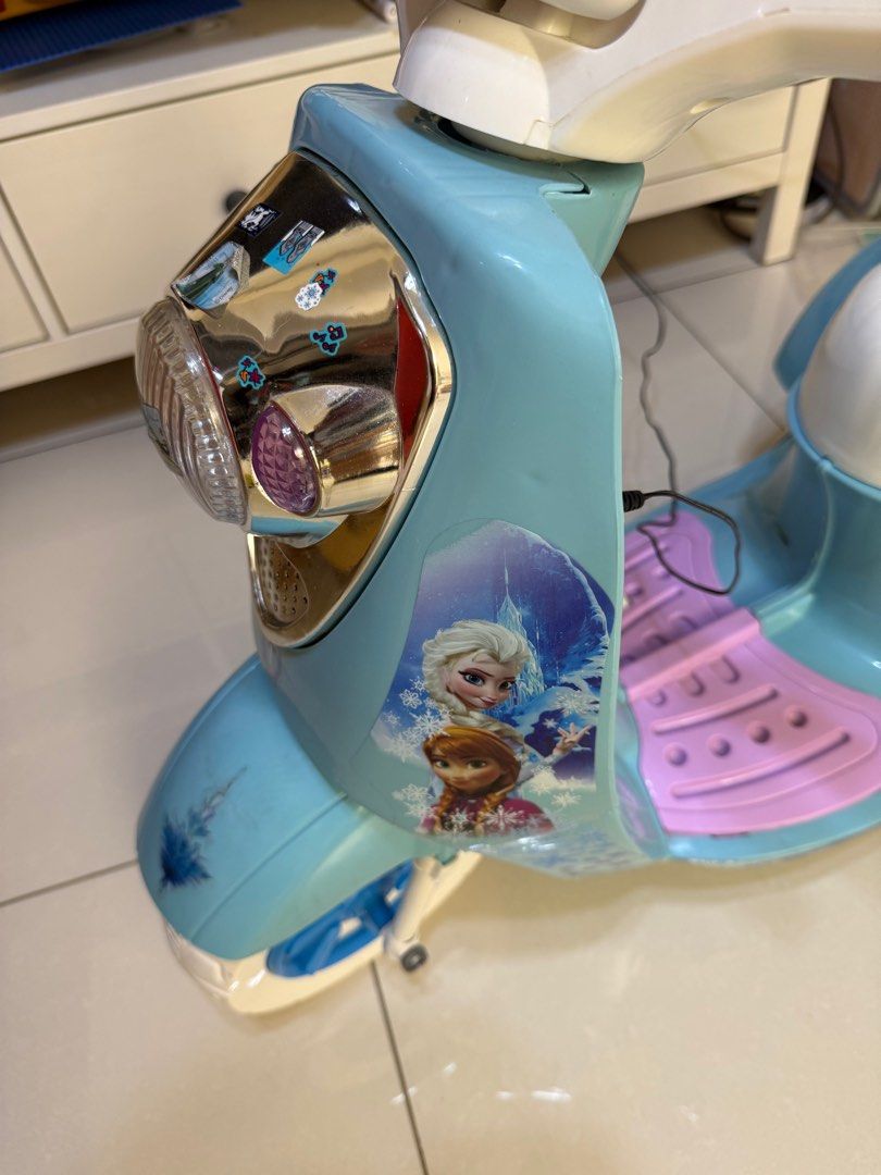 Disney Frozen Electric Ride-On Scooter, Hobbies & Toys, Toys & Games on ...