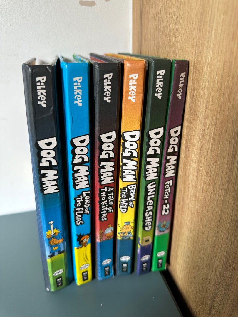 Dog Man & Cat Kid Comic Club Books by Dav Pilkey, Hobbies & Toys, Books ...