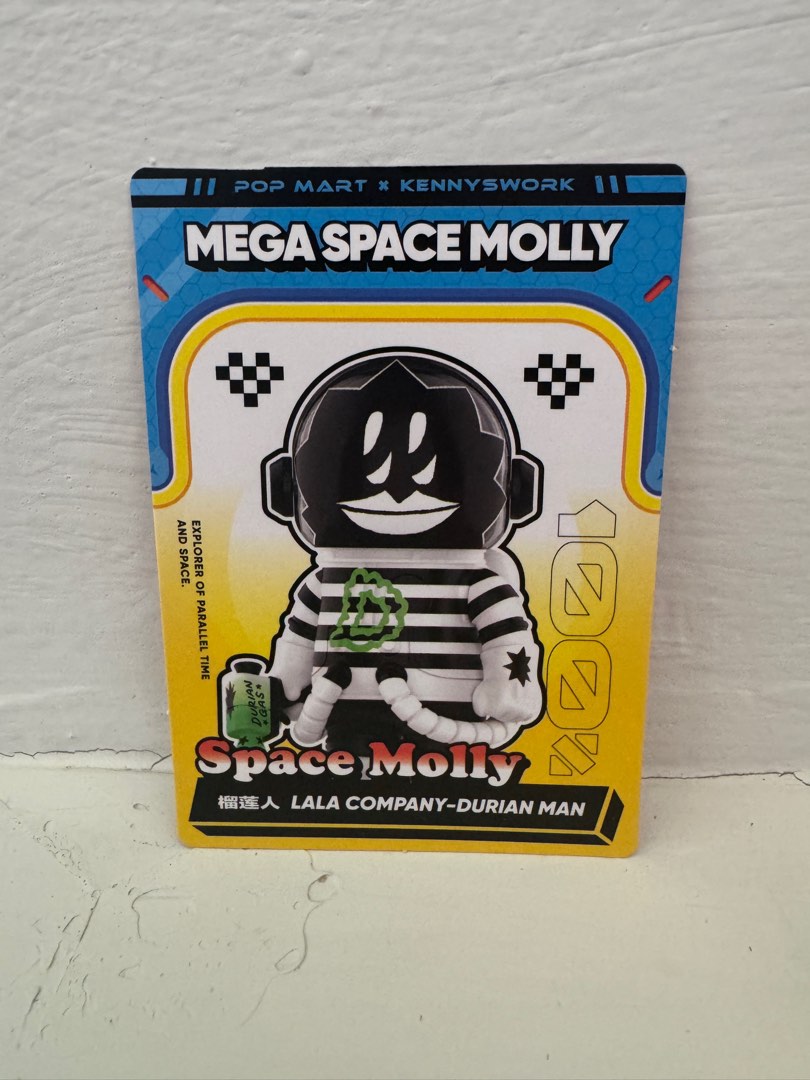 Durian Man Figurine - Mega Space Molly 100% Series 04 Explorer, Hobbies ...