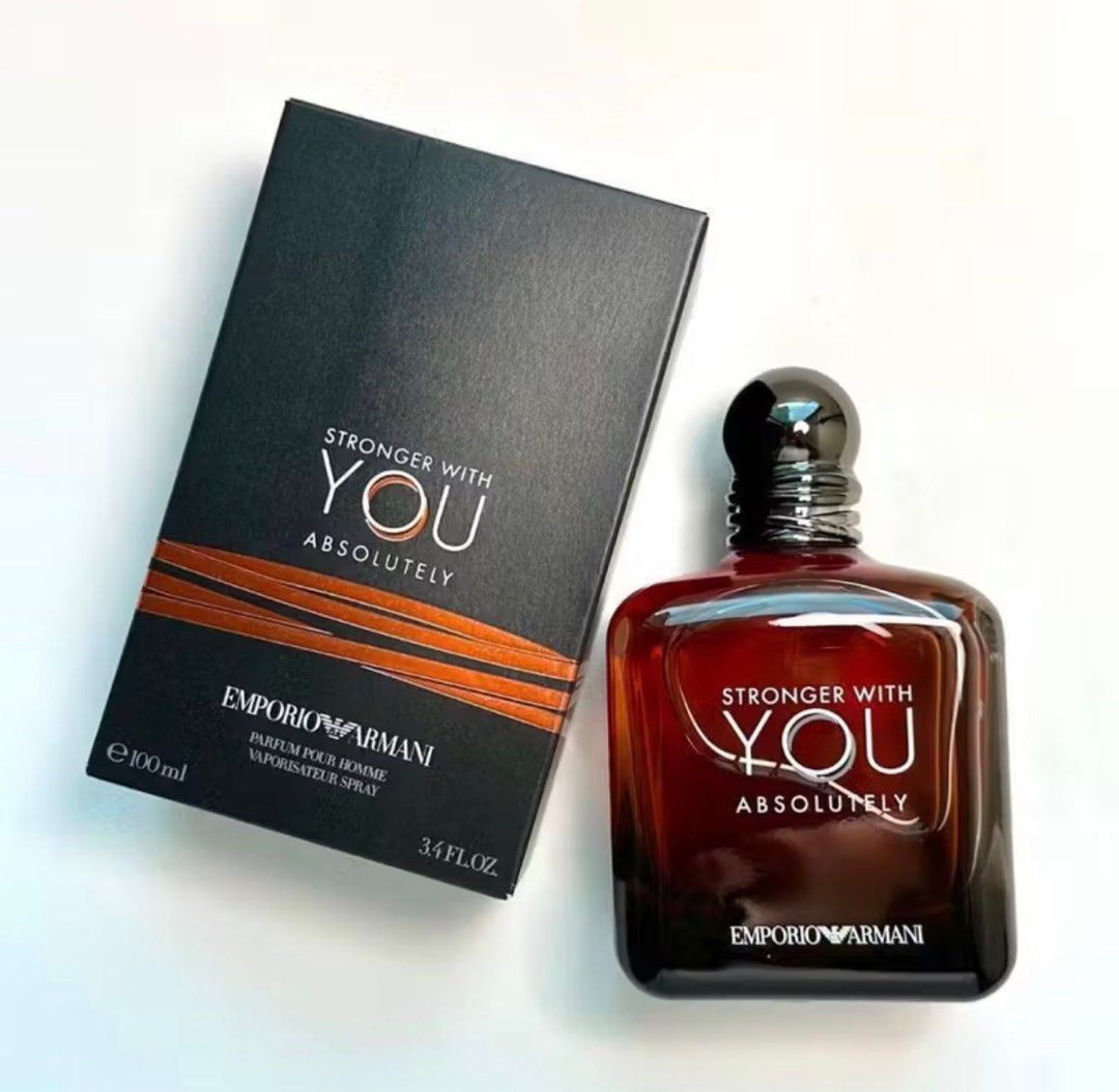 Emporio Armani Stronger With You Absolutely 100ml, Beauty & Personal ...