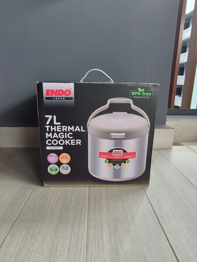 Endo 7L Thermal Magic Cooker - Brand New, TV & Home Appliances, Kitchen ...