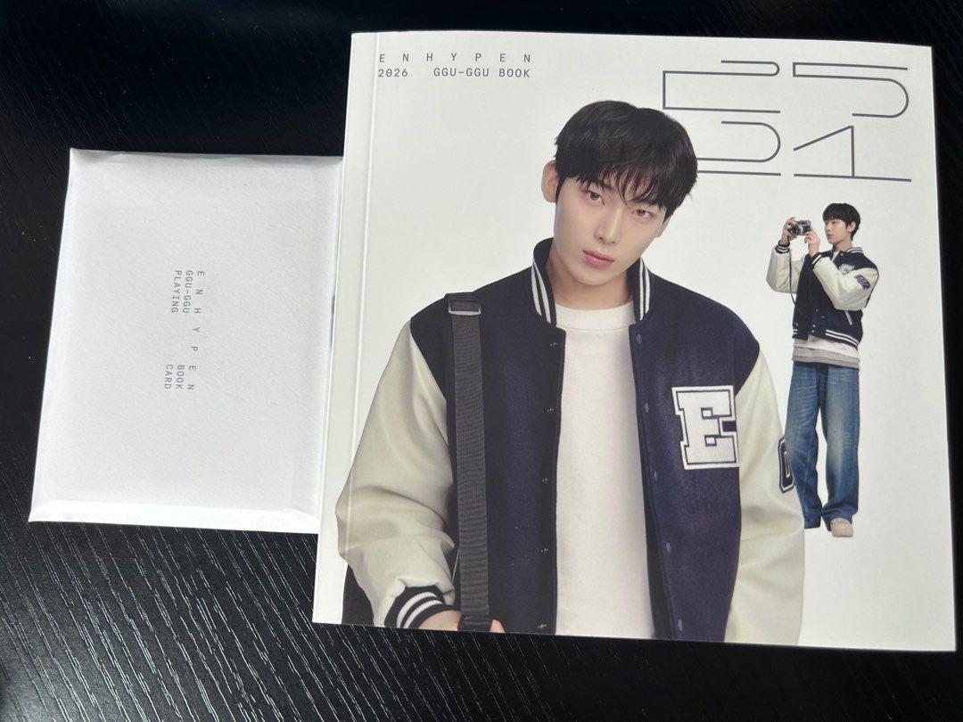 ENHYPEN 2026 GGU-GGU Book + Playing Cards, Hobbies & Toys, Memorabilia ...