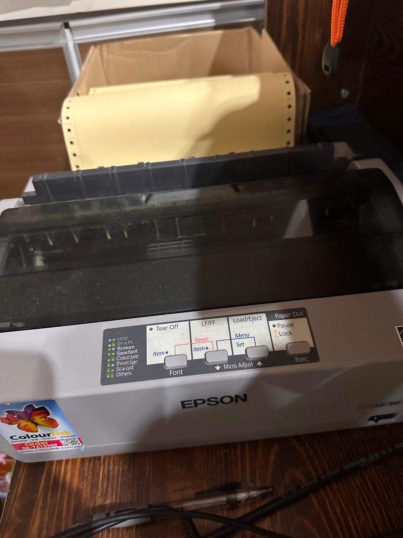Epson LQ-310 Dot Matrix Printer, Computers & Tech, Printers, Scanners ...