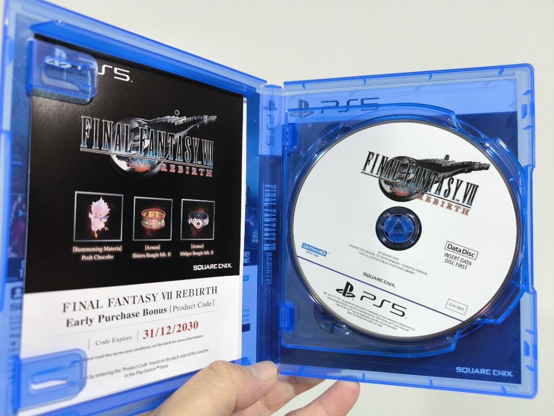 Final Fantasy VII Rebirth - PS5, Video Gaming, Video Games, PlayStation ...