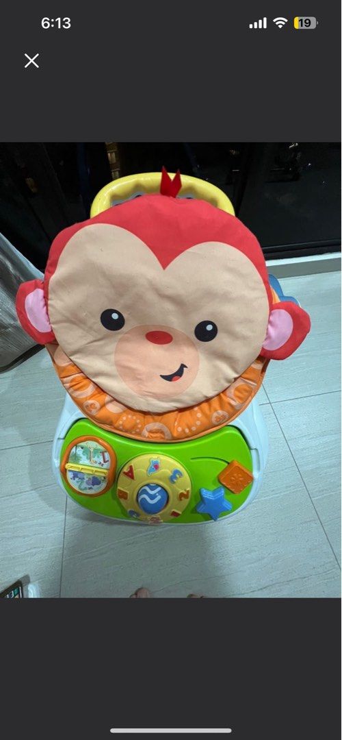 Fisher-Price Monkey Baby Walker, Babies & Kids, Infant Playtime on ...