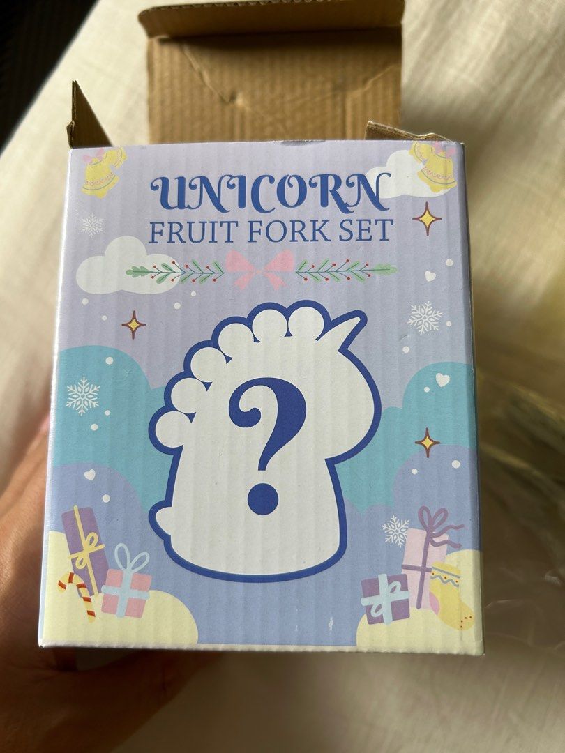 Fruits fork set unicorn, Hobbies & Toys, Occasions & Party Supplies on ...