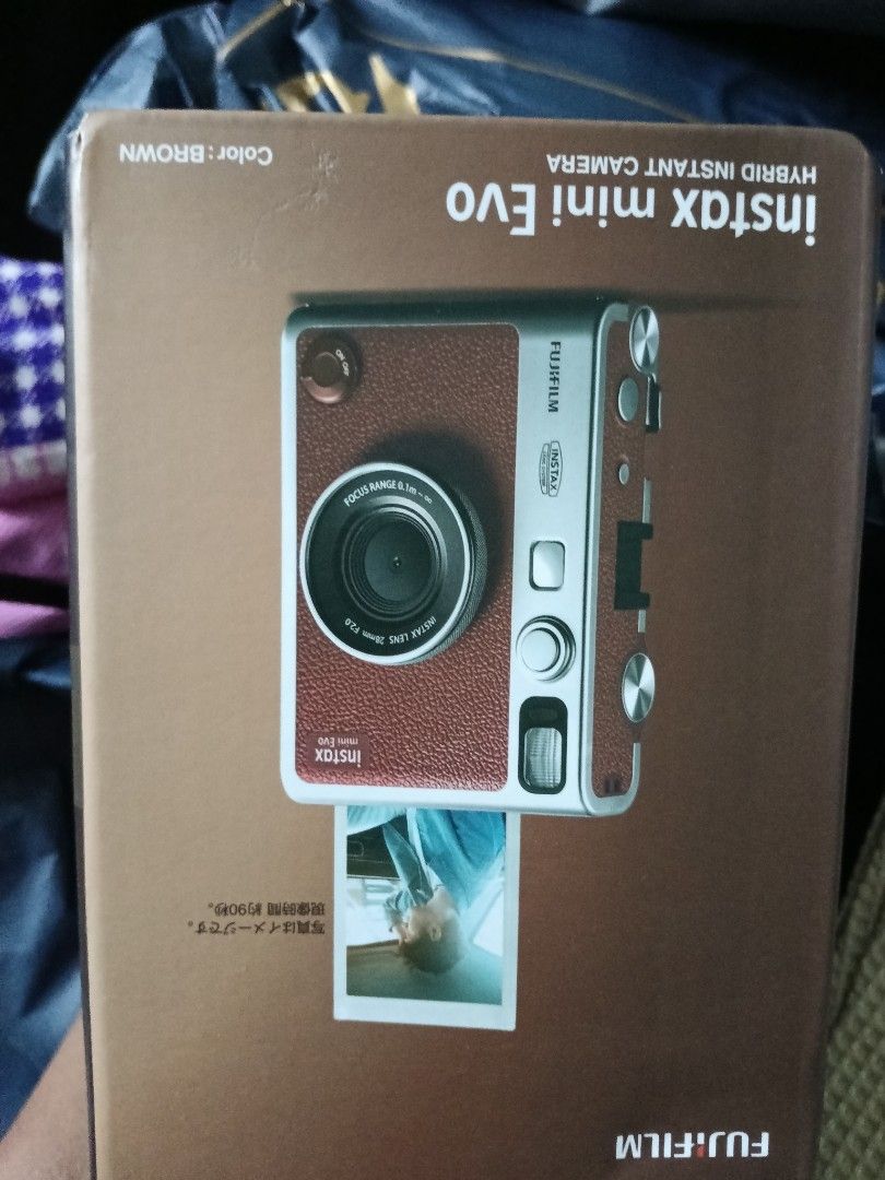 Fujifilm Instax Mini Evo Hybrid Instant Camera, Photography, Cameras on ...