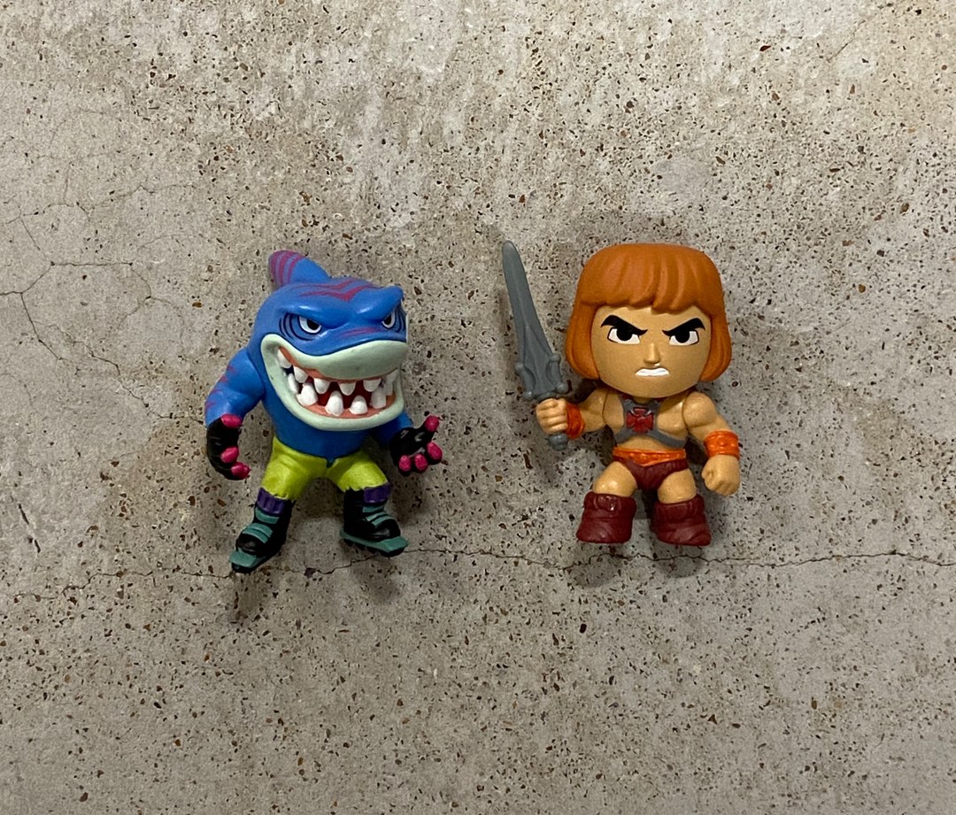 Funko Mattel Retro Toys 80th Anniversary Street Sharks Streex/MOTU He ...