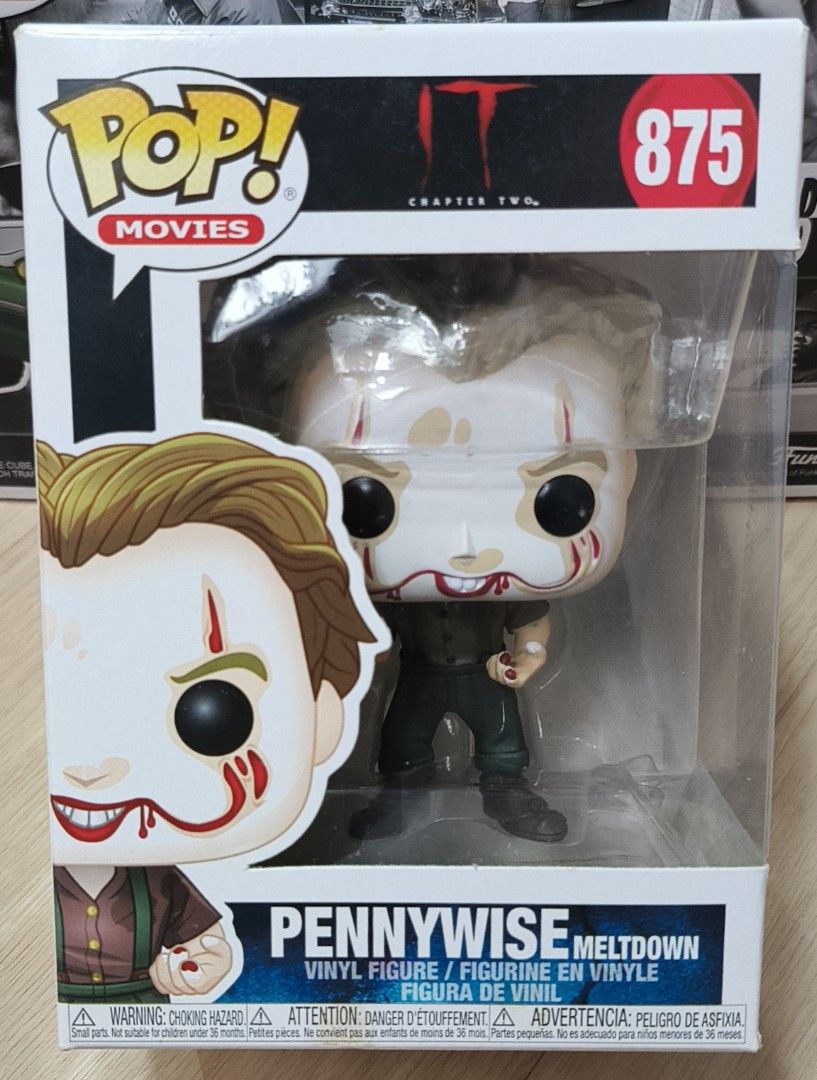 Funko Pop! Movies IT Chapter Two Pennywise Figures, Hobbies & Toys ...