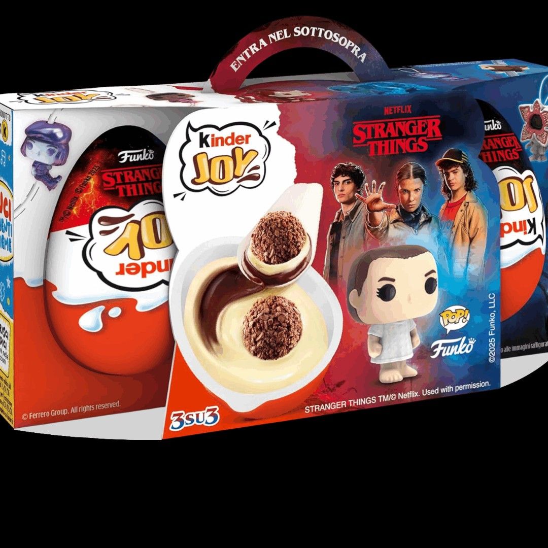 Funko Stranger Things Kinder Joy Keychains (no eggs), Hobbies & Toys ...