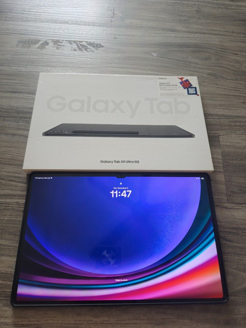 Galaxy Tab S9 Ultra (5G) Graphite 256GB, Mobile Phones & Gadgets ...