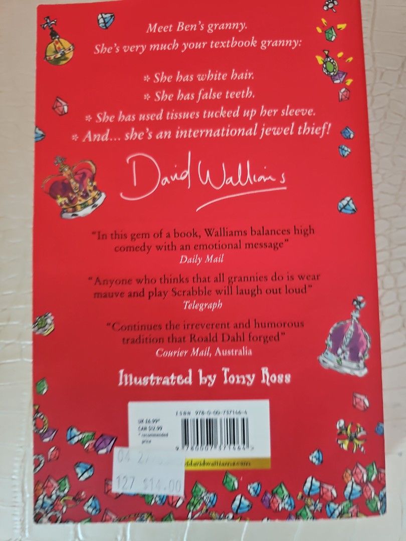 Gangsta Granny by David Walliams, Hobbies & Toys, Books & Magazines ...