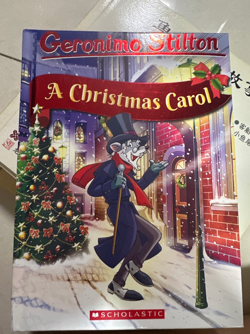 Geronimo Stilton A Christmas Carol Book, Hobbies & Toys, Books ...