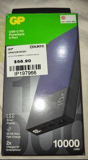 GP USB-C PD Powerbank 10000mAh, Mobile Phones & Gadgets, Mobile ...