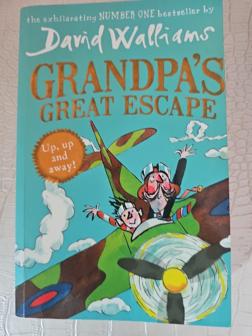 Grandpa's Great Escape by David Walliams, Hobbies & Toys, Books ...