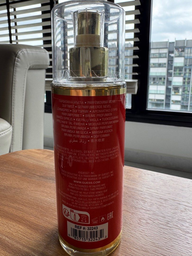 Guess Seductive Red Fragrance Mist 250ml, Beauty & Personal Care ...