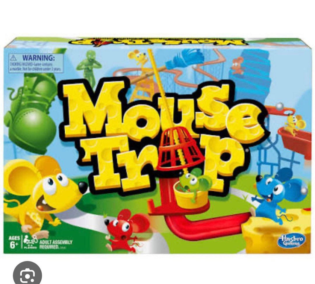 Hasbro Mouse Trap Board Game, Hobbies & Toys, Toys & Games on Carousell