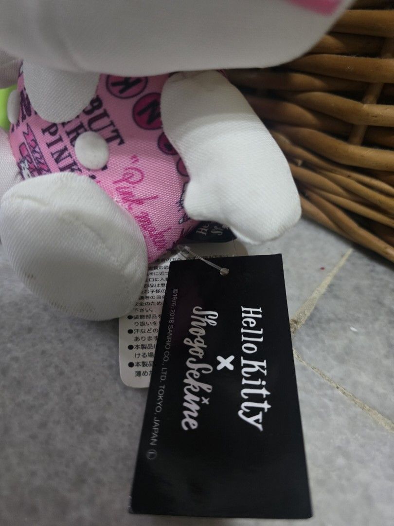 Hello Kitty tokyo otona kitty x Shogo Sekine Plush Toy and Sanrio Hello ...