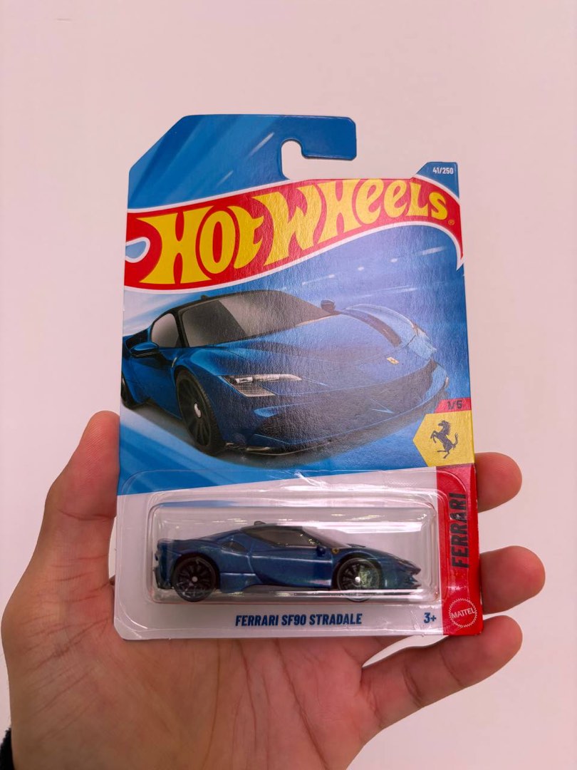 Hot wheels Ferrari SF90, Hobbies & Toys, Toys & Games on Carousell